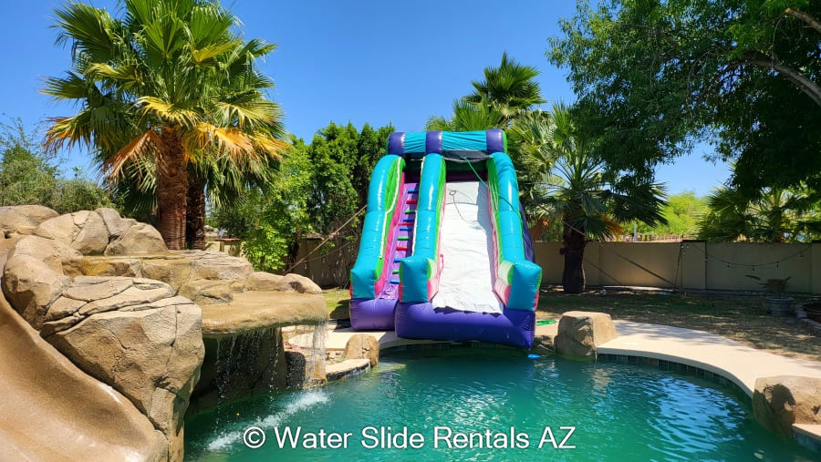 inflatable water slide for my inground pool for rent.