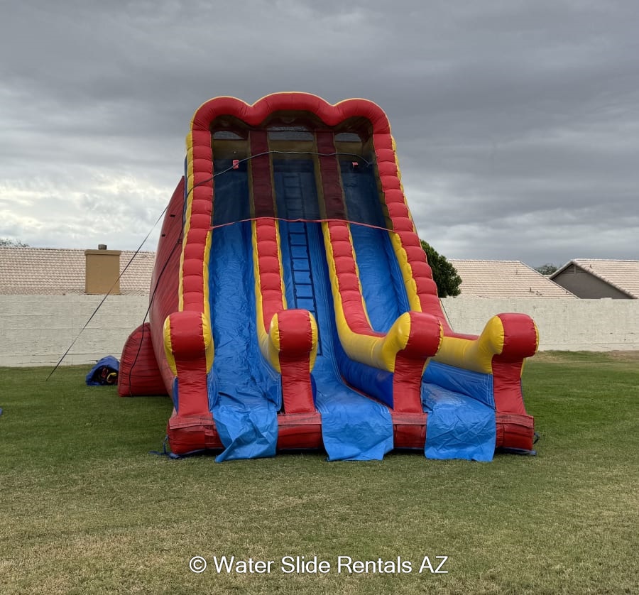 Huge adult water slide rental with 2 slides.