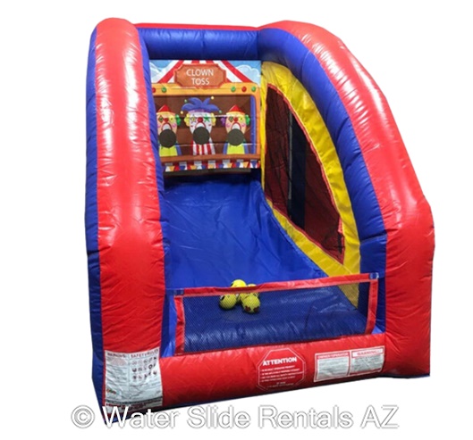 Clown toss game for rent